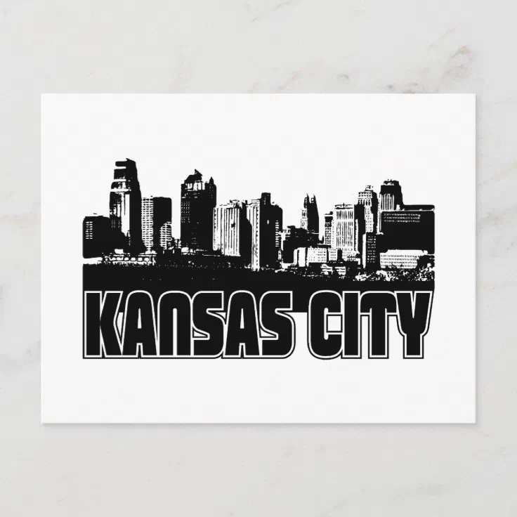 Kansas City Skyline Postcard | Zazzle