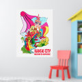 Kansas city, welcome to hippy adventure poster | Zazzle