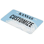 Kansas Custom License Plate | Zazzle