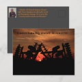 Kansas Farm Equipment Silhouette Post Card | Zazzle