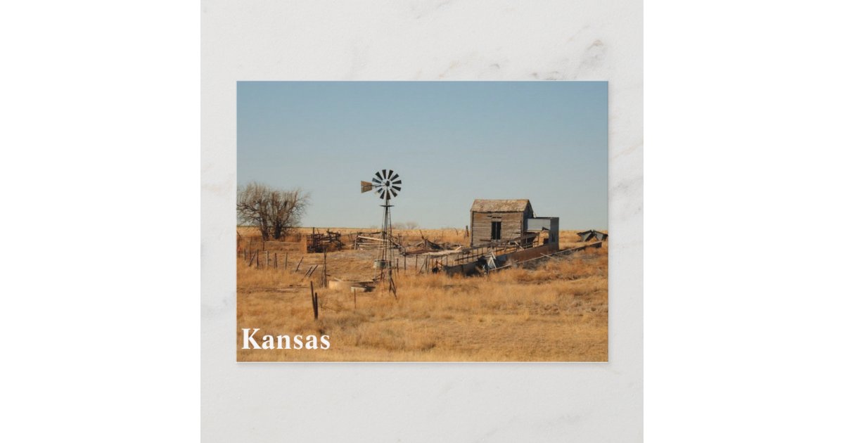 Kansas Postcard | Zazzle