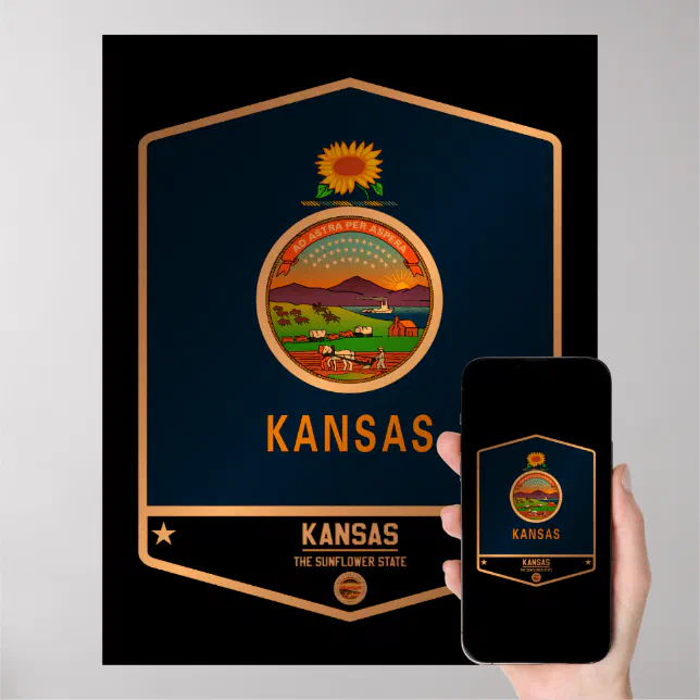 Kansas Poster | Zazzle