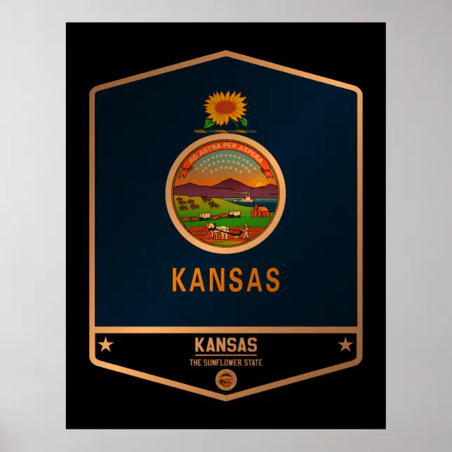 Kansas Poster | Zazzle