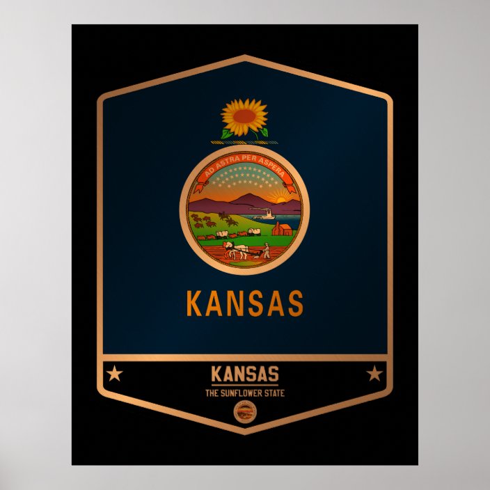 Kansas Poster | Zazzle.com