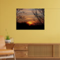 Kansas Sunset Poster | Zazzle
