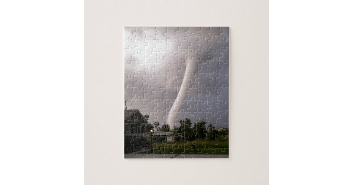 Kansas Tornado Jigsaw Puzzle | Zazzle