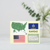 Kansas, USA Postcard | Zazzle