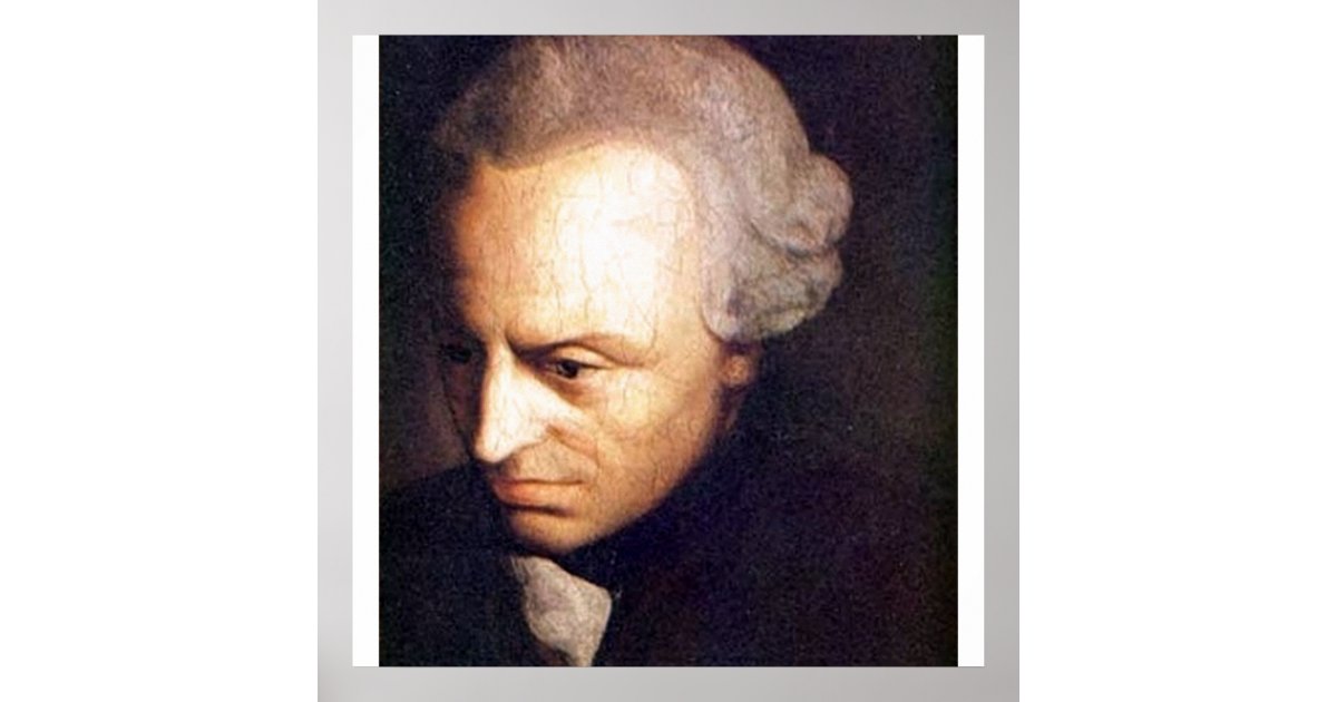 kant poster | Zazzle