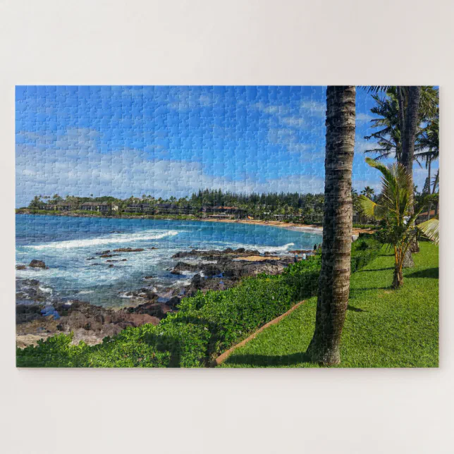 Kapalua Bay Maui Jigsaw Puzzle | Zazzle