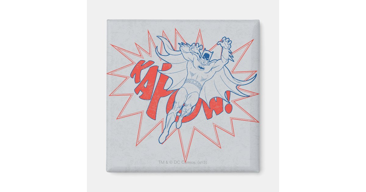 KAPOW! Batman Graphic Magnet | Zazzle