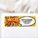 KAPOW Fun Retro Comic Book Pop Art Address Label | Zazzle