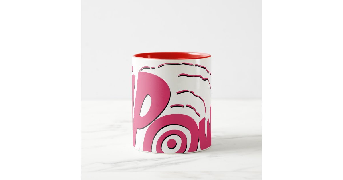 KAPOW! Two-Tone COFFEE MUG | Zazzle