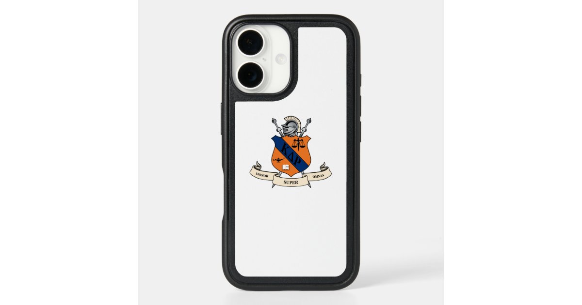 Kappa Delta Rho Fraternity Official Coat of Arms Otterbox iPhone Case ...