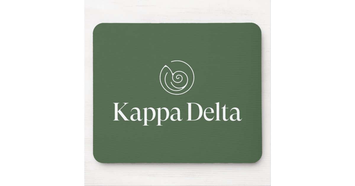 Kappa Delta Sorority Official Logo Design Mouse Pad | Zazzle