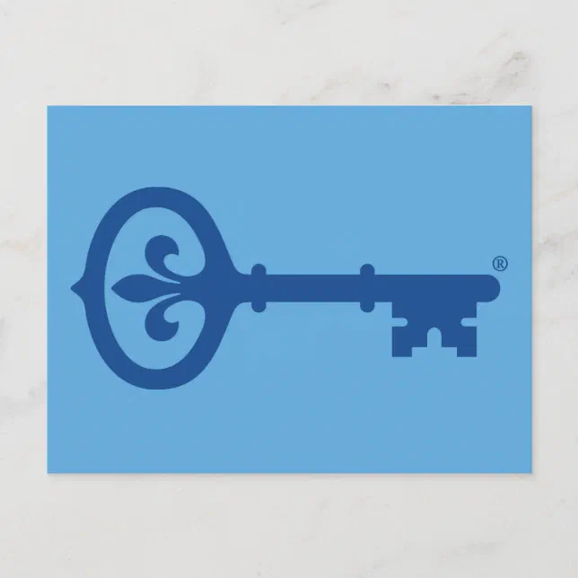Kappa Kappa Gama Key Symbol Postcard | Zazzle