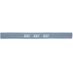 Kappa Kappa Gamma Baby Blue Letters Hair Tie | Zazzle