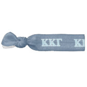 Kappa Kappa Gamma Baby Blue Letters Hair Tie | Zazzle