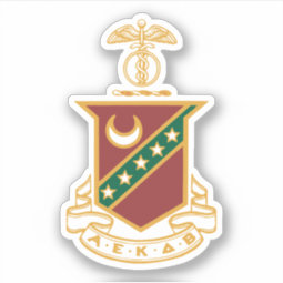 Kappa Sigma Crest Sticker | Zazzle