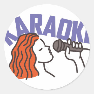 Karaoke Stickers | Zazzle