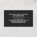 Karate Belt, Karate Sensei Business Card | Zazzle
