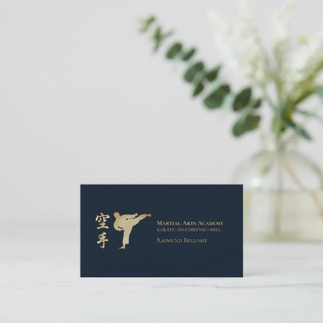 Karate Business Card | Zazzle