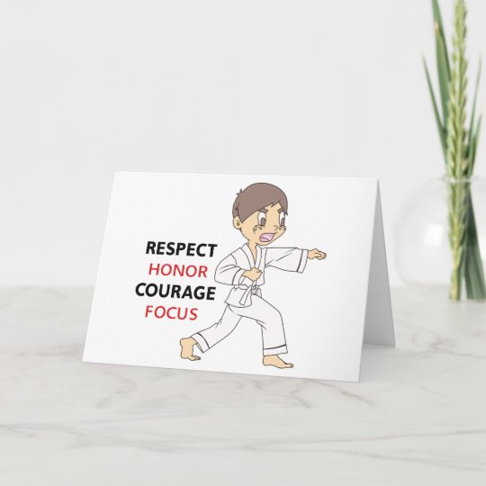 Karate Card | Zazzle.com
