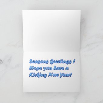 Karate Christmas Snowmen Greeting Card | Zazzle