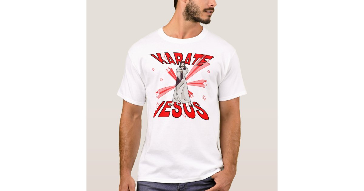 Karate Jesus T-Shirt | Zazzle