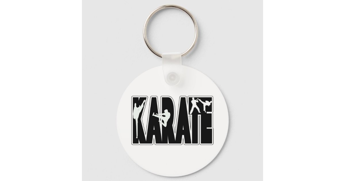 KARATE KEYCHAIN | Zazzle