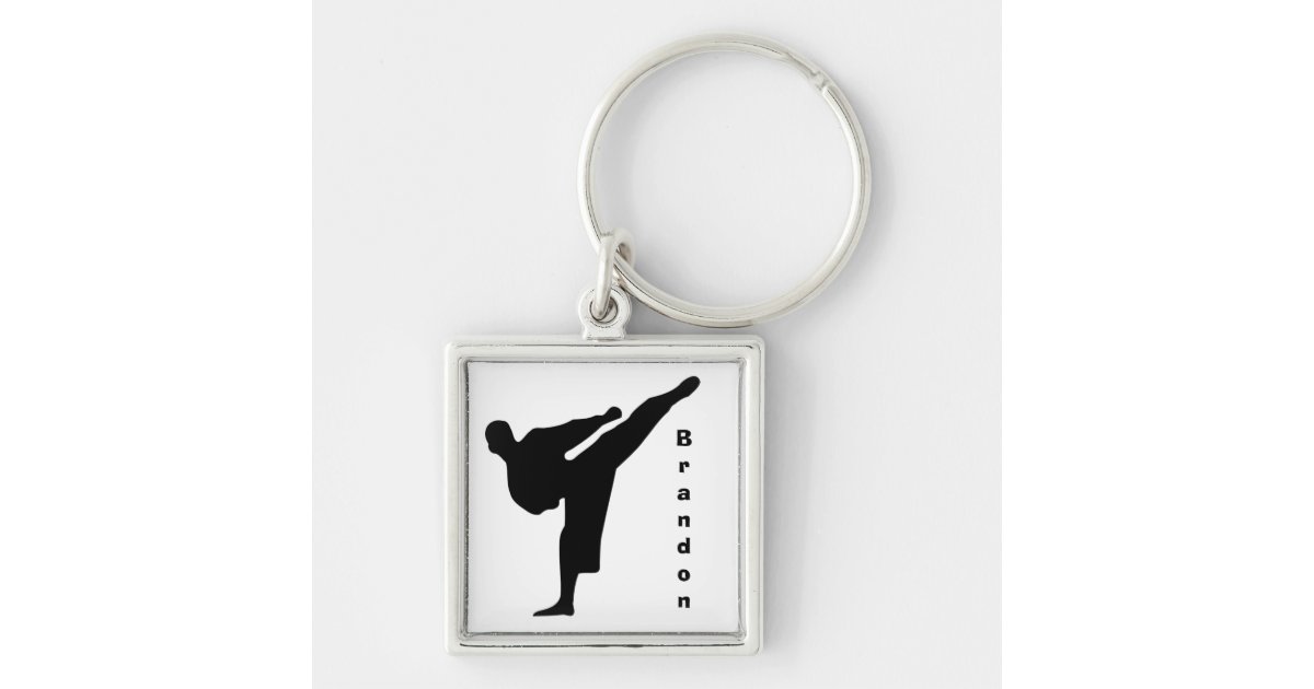 Karate Keychain | Zazzle