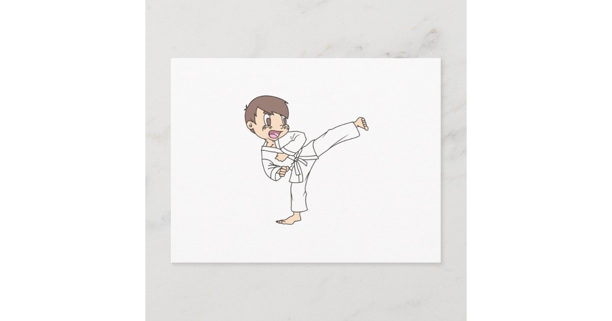 KARATE KID POSTCARD | Zazzle