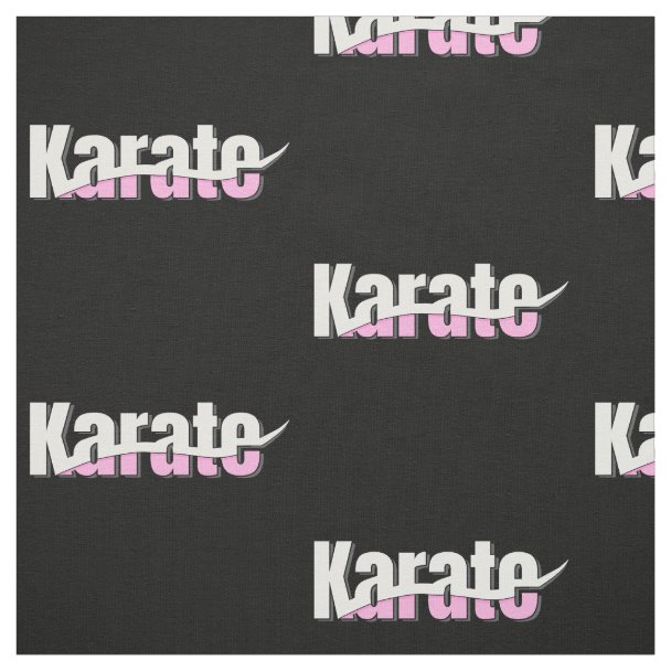 Martial Arts Fabric | Zazzle
