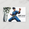 Karate Martial Arts Instructor Business Card | Zazzle