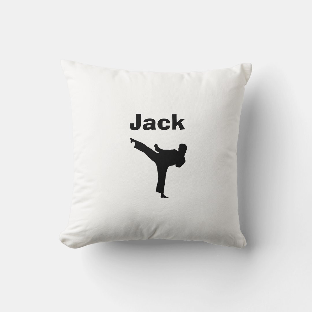 Karate Personalized Pillow | Zazzle