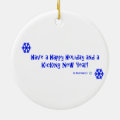 Karate Snowmen with Weapons Ornament Round | Zazzle