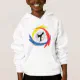 Karate Tricolor Emblem Hoodie | Zazzle