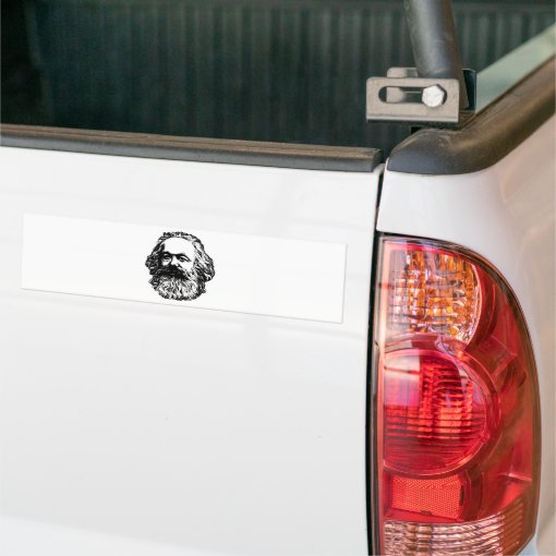 Karl Marx - Communism Bumper Sticker | Zazzle