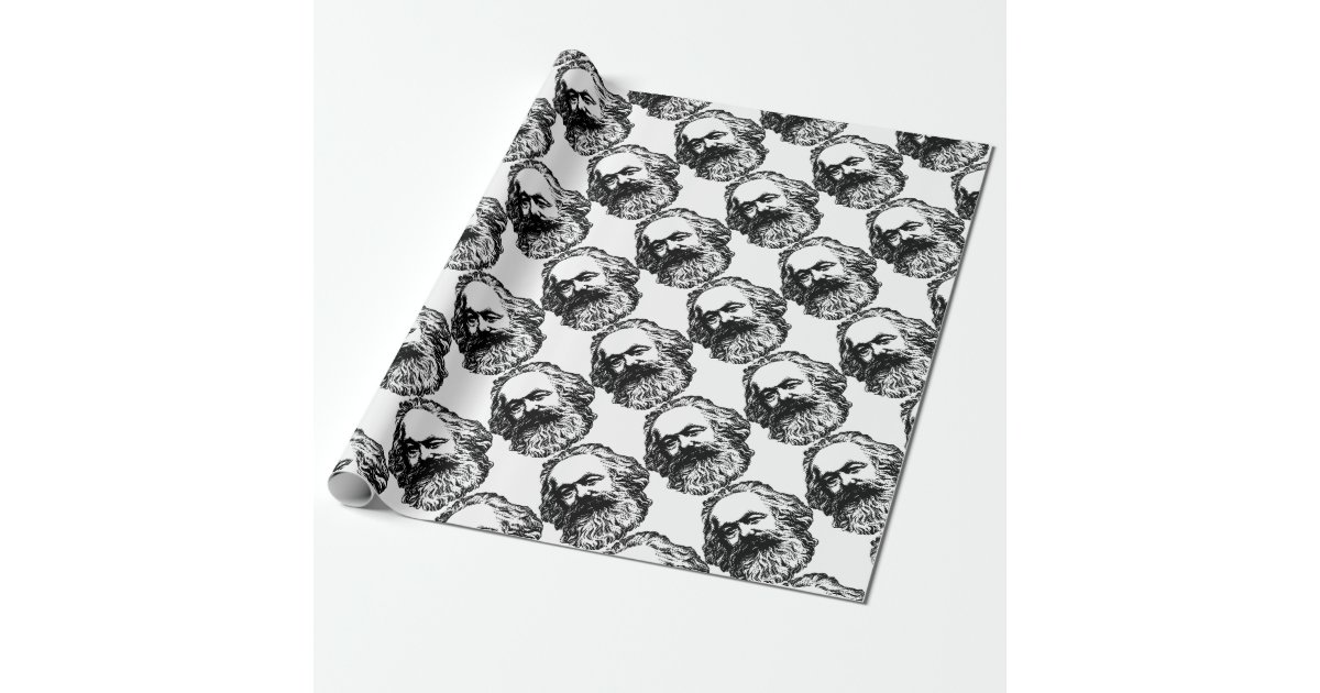 Karl Marx - Communism Wrapping Paper | Zazzle