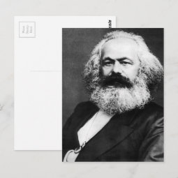 karl marx postcard | Zazzle