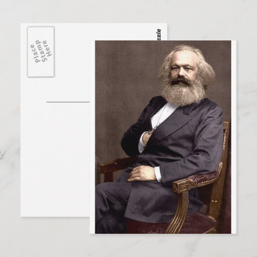Karl Marx Postcard | Zazzle