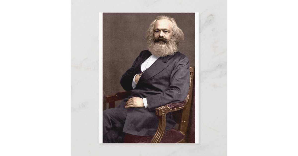 Karl Marx Postcard | Zazzle