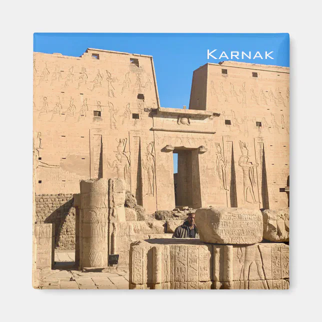 Karnak - Egypt Magnet | Zazzle