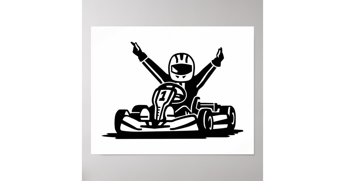 Kart winner poster | Zazzle