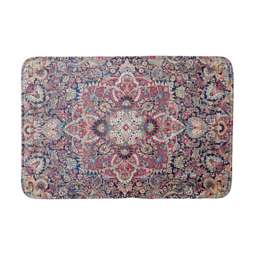 Kashan Central Persian Rug Print | Zazzle
