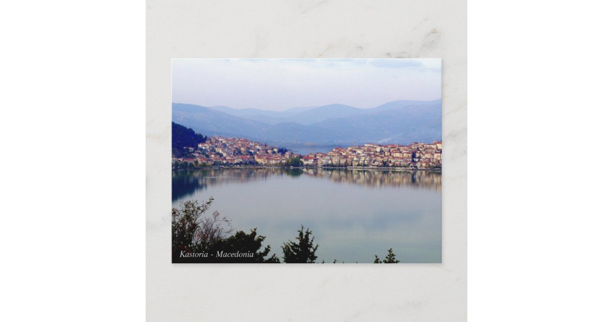 Kastoria – Macedonia Postcard | Zazzle