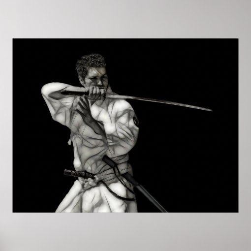 KATANA SWORD of SAMURAI Poster | Zazzle
