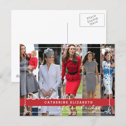 Kate Middleton Prince George Postcard | Zazzle