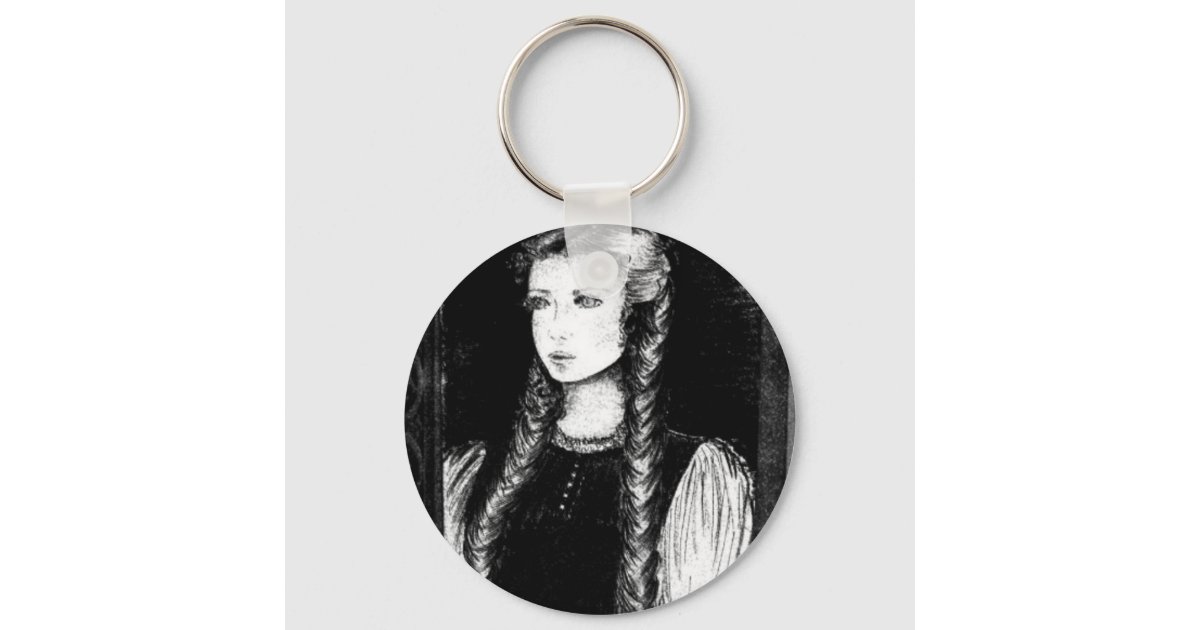 Katharina Siegel (Dracula's Lover) Keychain | Zazzle