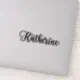 Katherine Name - Handwritten Calligraphy Sticker | Zazzle
