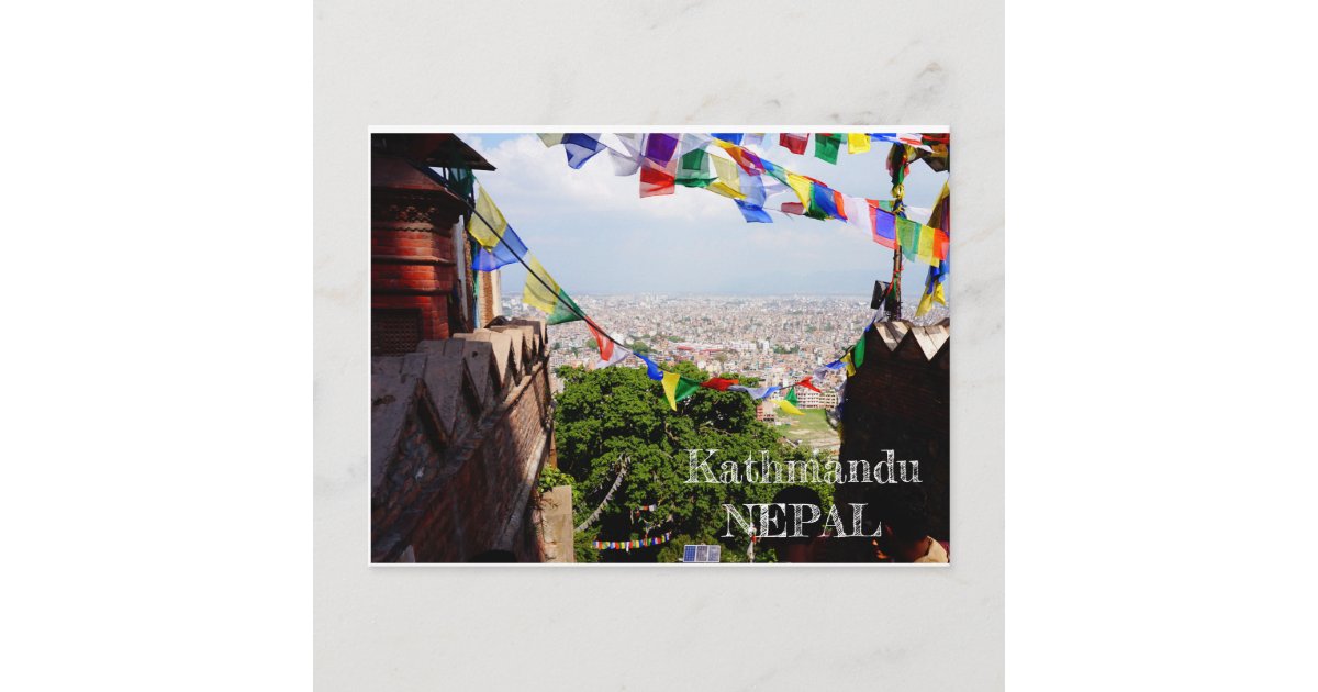 Kathmandu, Nepal Postcard | Zazzle